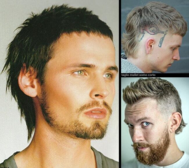 Mullet Uomo | *Rivivi L’audacia Degli Anni ’80!* **2024** – Taglio CapelliT