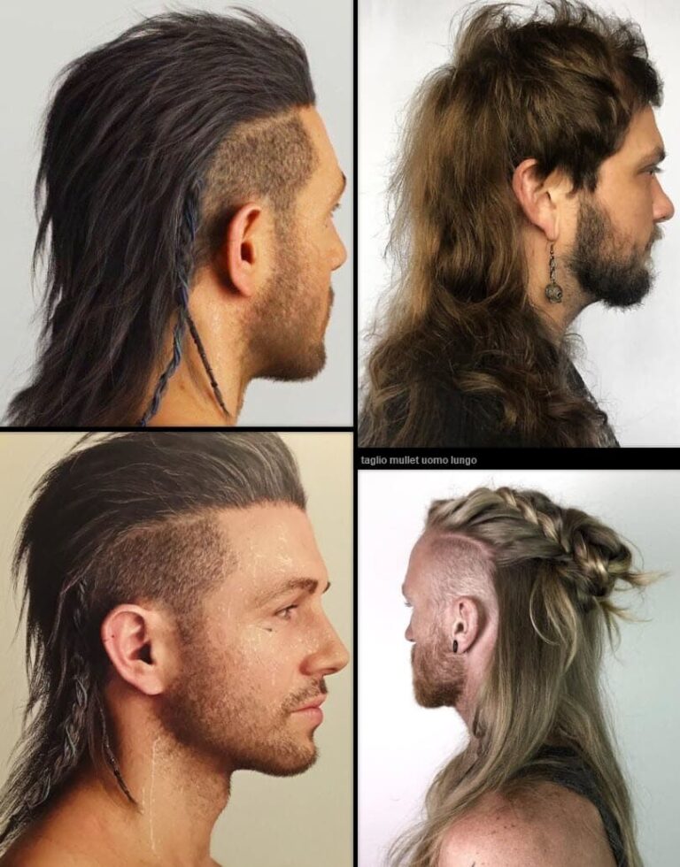 Mullet Uomo | *Rivivi L’audacia Degli Anni ’80!* **2024** – Taglio CapelliT