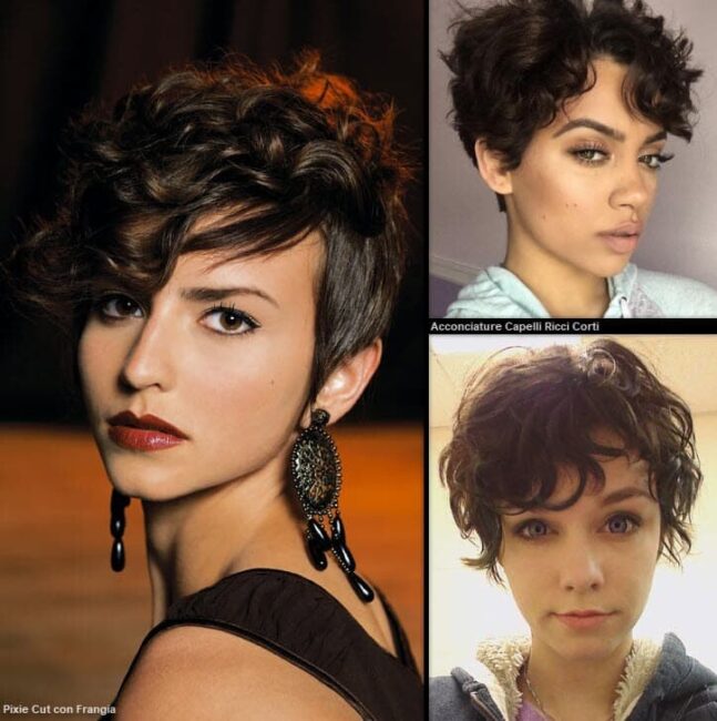 Acconciature Capelli Ricci Corti 🌸 Stili Irresistibili! 🌸 – Taglio CapelliT