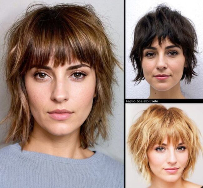 Taglio Scalato Corto | Scopri il Tuo Nuovo Look Sorprendente! – Taglio ...