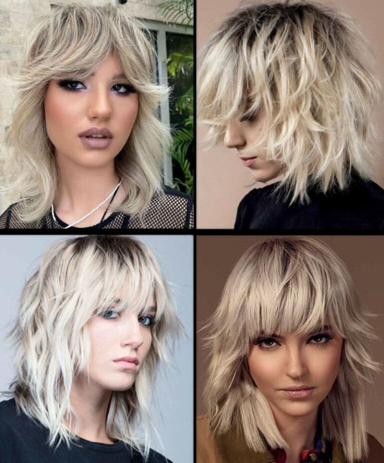 Tagli Capelli Medi Scalati e Sfilati Mossi | *Stile Unico*! – Taglio ...