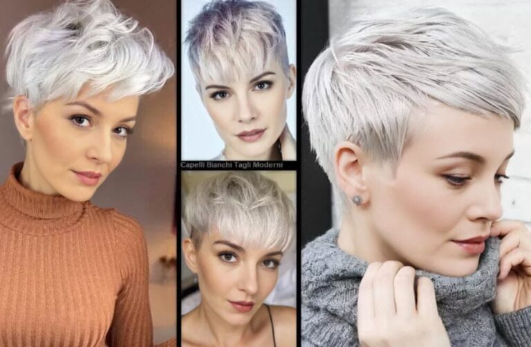 Capelli Bianchi Tagli Moderni | **Stili Unici per Ogni Età!** – Taglio ...
